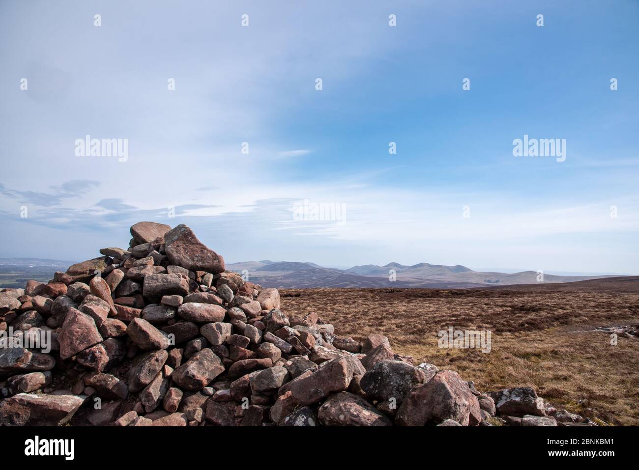 Ridge walk in Pentland hills, spring. Scotland Stock Photo - Alamy