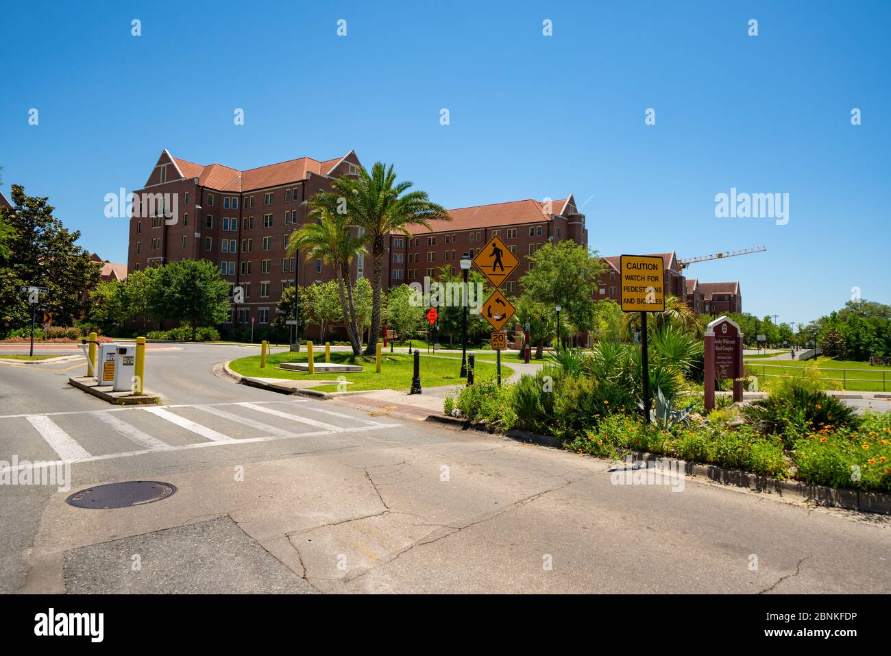 Florida State University campus landscape scene Stock Photo - Alamy