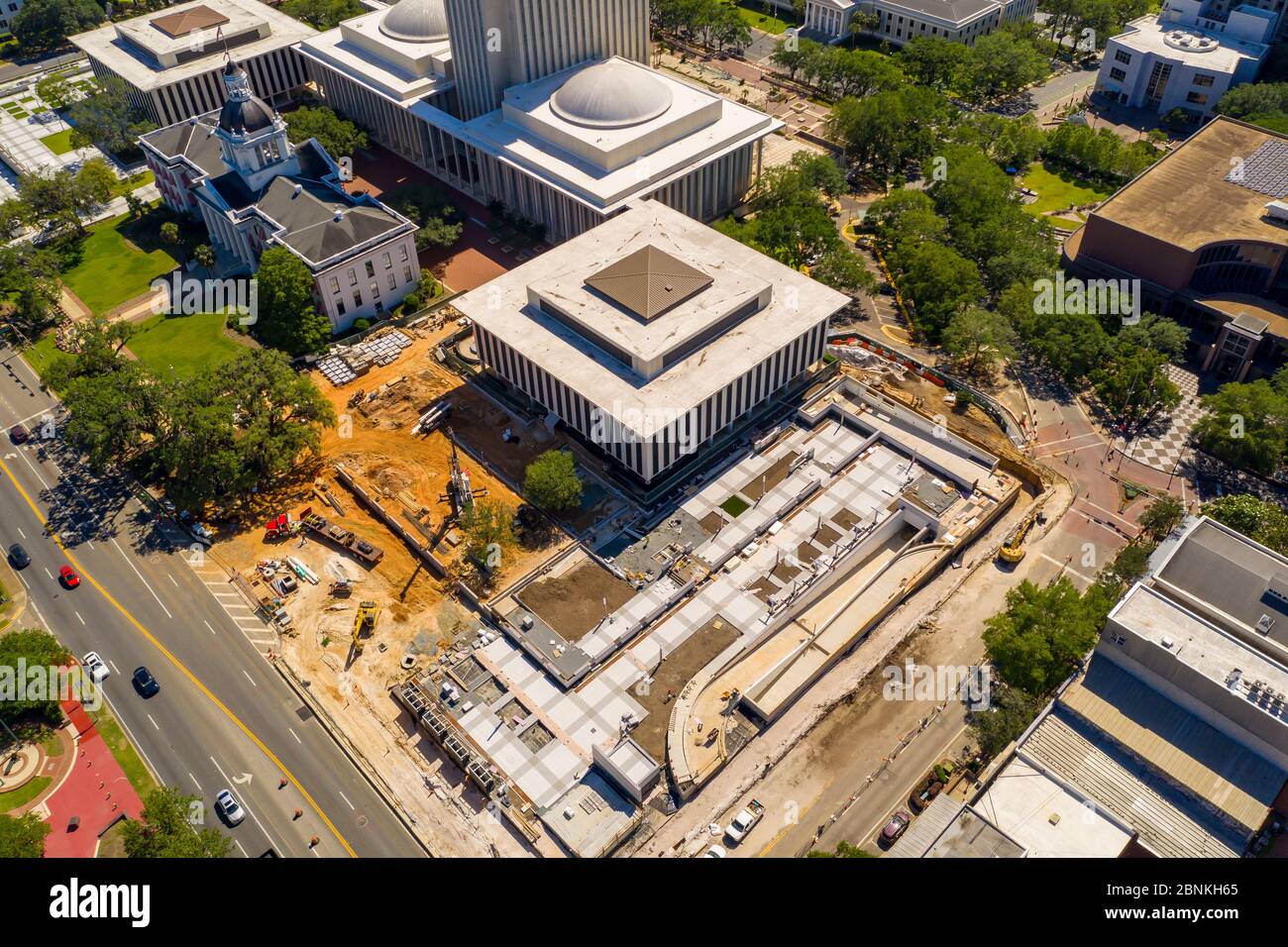 Construction at Florida State Capitol building Stock Photo - Alamy