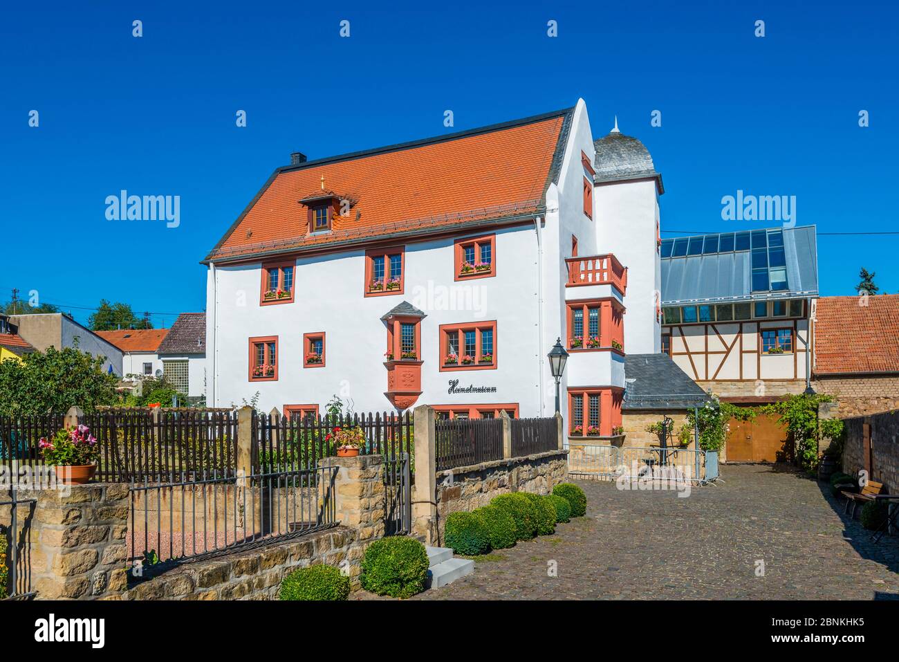 Priorhof in the Felke town of Bad Sobernheim, former aristocratic ...
