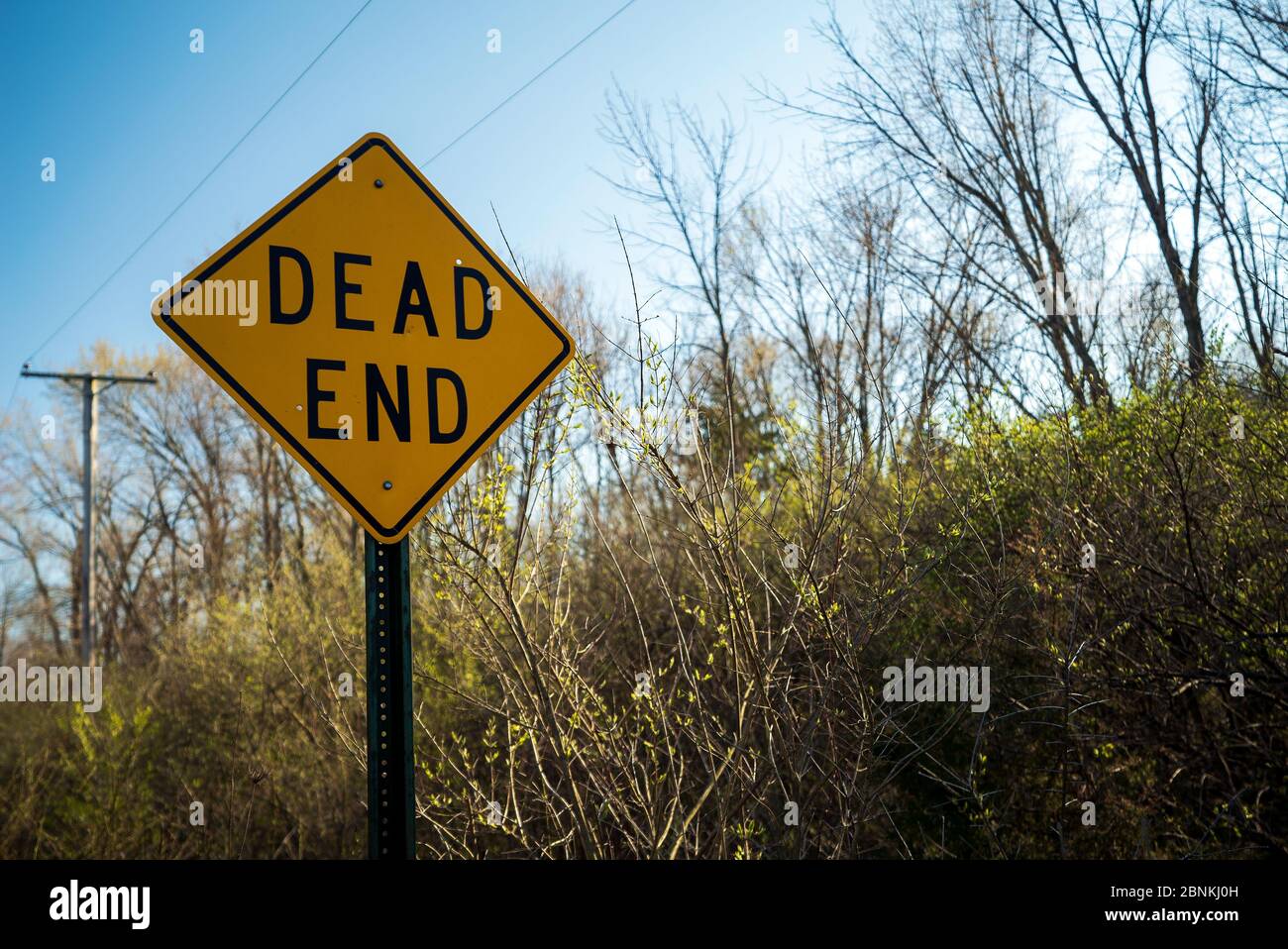 Road ahead dead end hi-res stock photography and images - Alamy