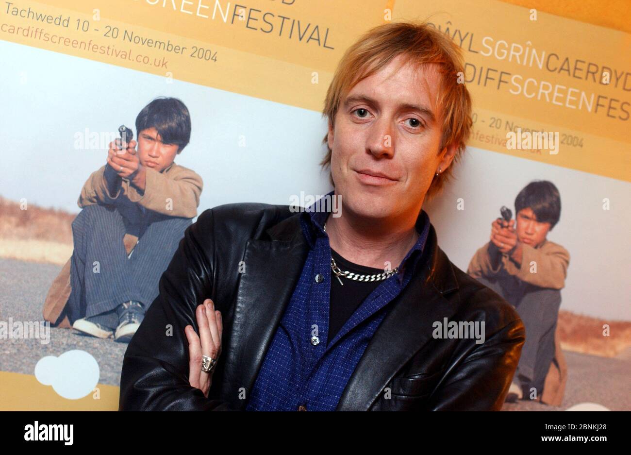 Actor Rhys Ifans pictured at the Welsh Premiere of his new film ...
