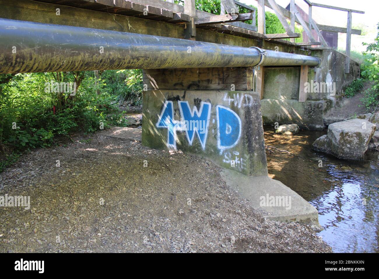Pont Creek Bridge High Resolution Stock Photography and Images - Alamy