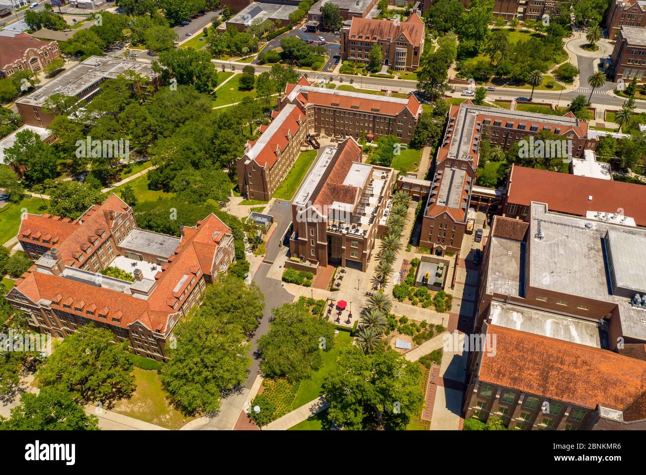 Historic red brick campus Florida State University Stock Photo - Alamy