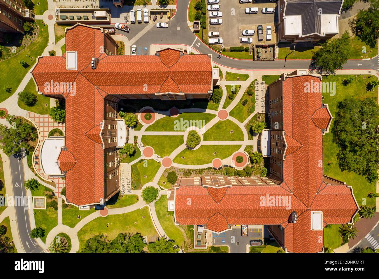 Overhead shot campus hi-res stock photography and images - Alamy