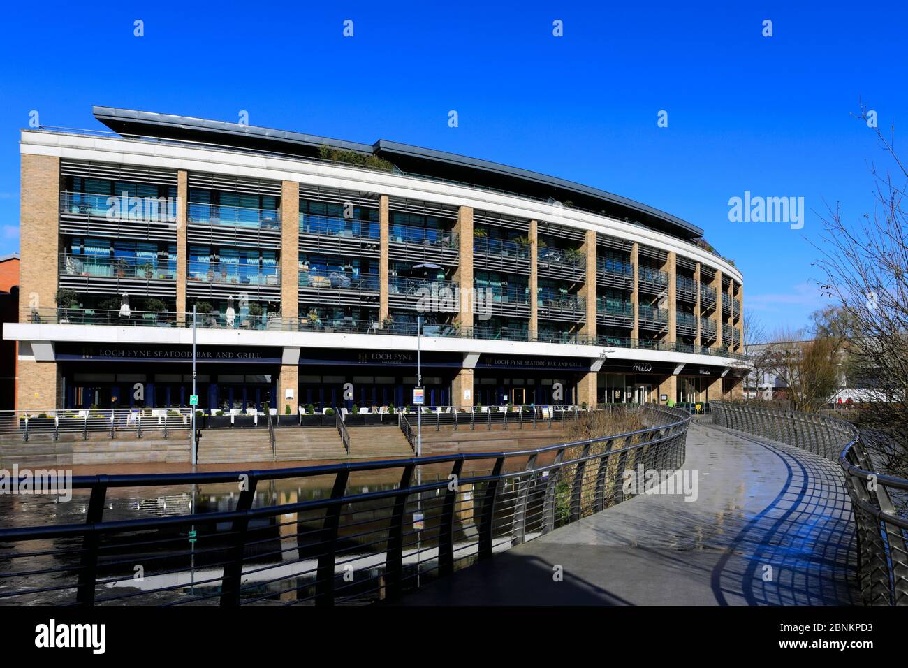 View of Shops in Bond Street, Chelmsford City, Essex County, England ...