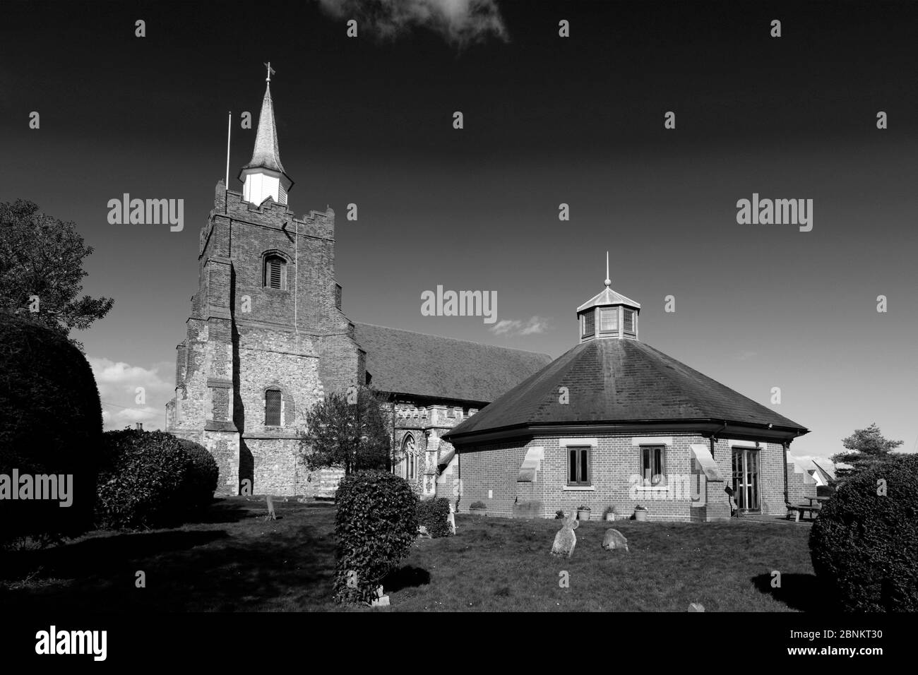 St Mary the Virgin Church, Maldon town, Essex County, England, UK Stock ...