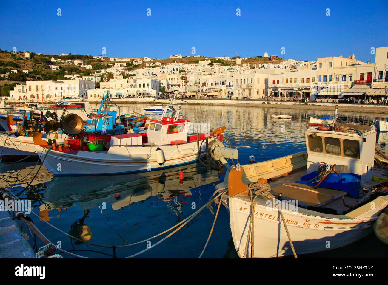 Mykonos Town, Mykonos, Cyclades, Greece Stock Photo - Alamy