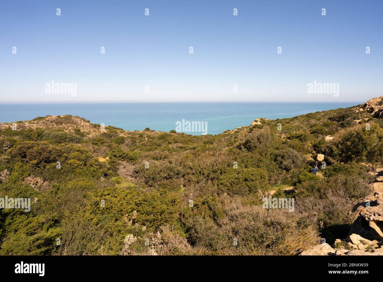 welcome to tunisia : korbous Stock Photo - Alamy