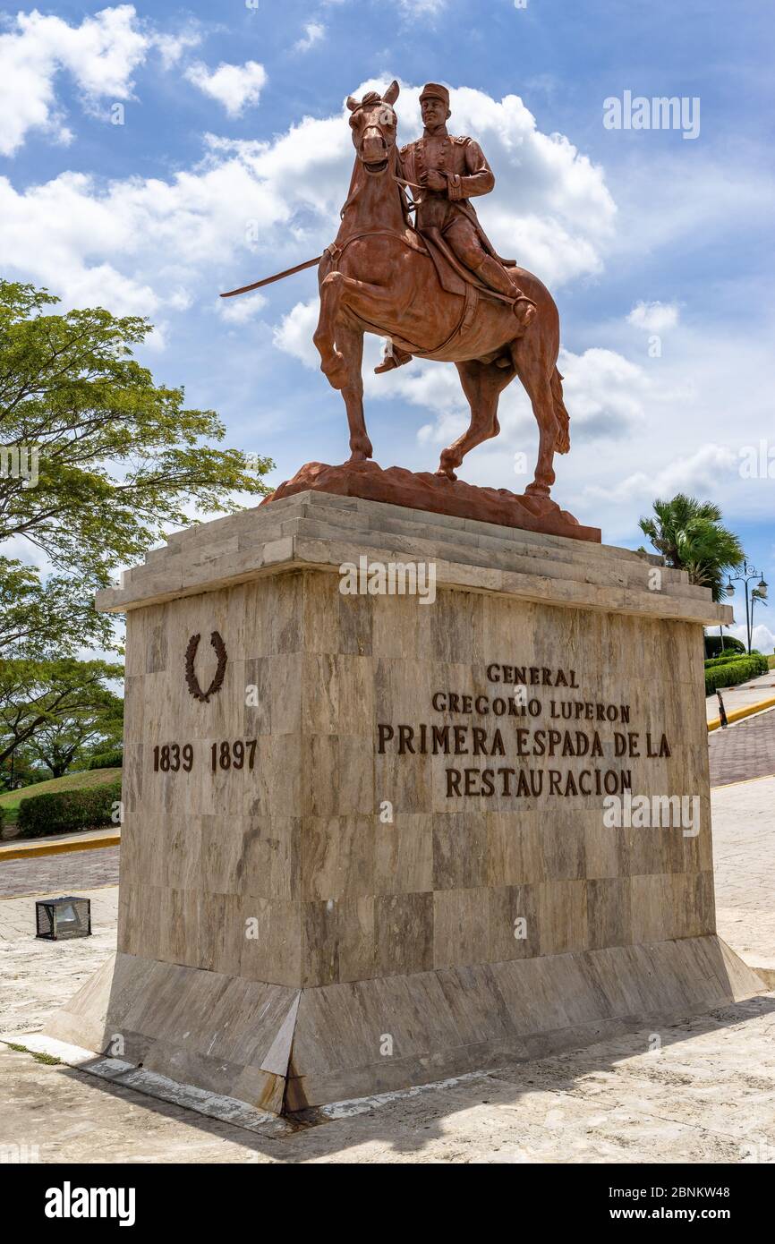 Statue of general gregorio luperon hi-res stock photography and images ...