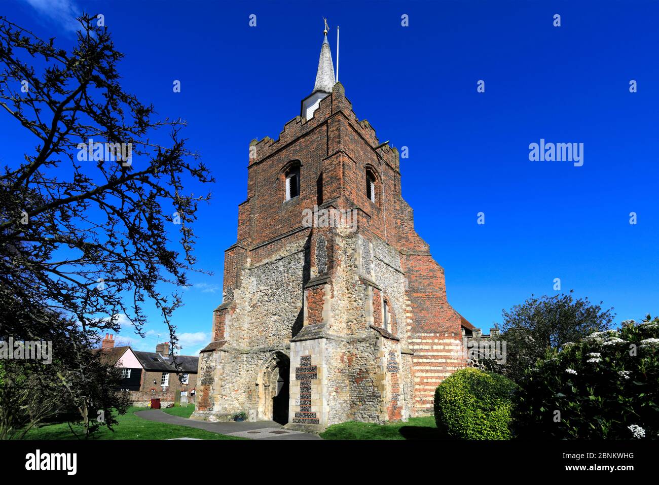 St Mary the Virgin Church, Maldon town, Essex County, England, UK Stock ...
