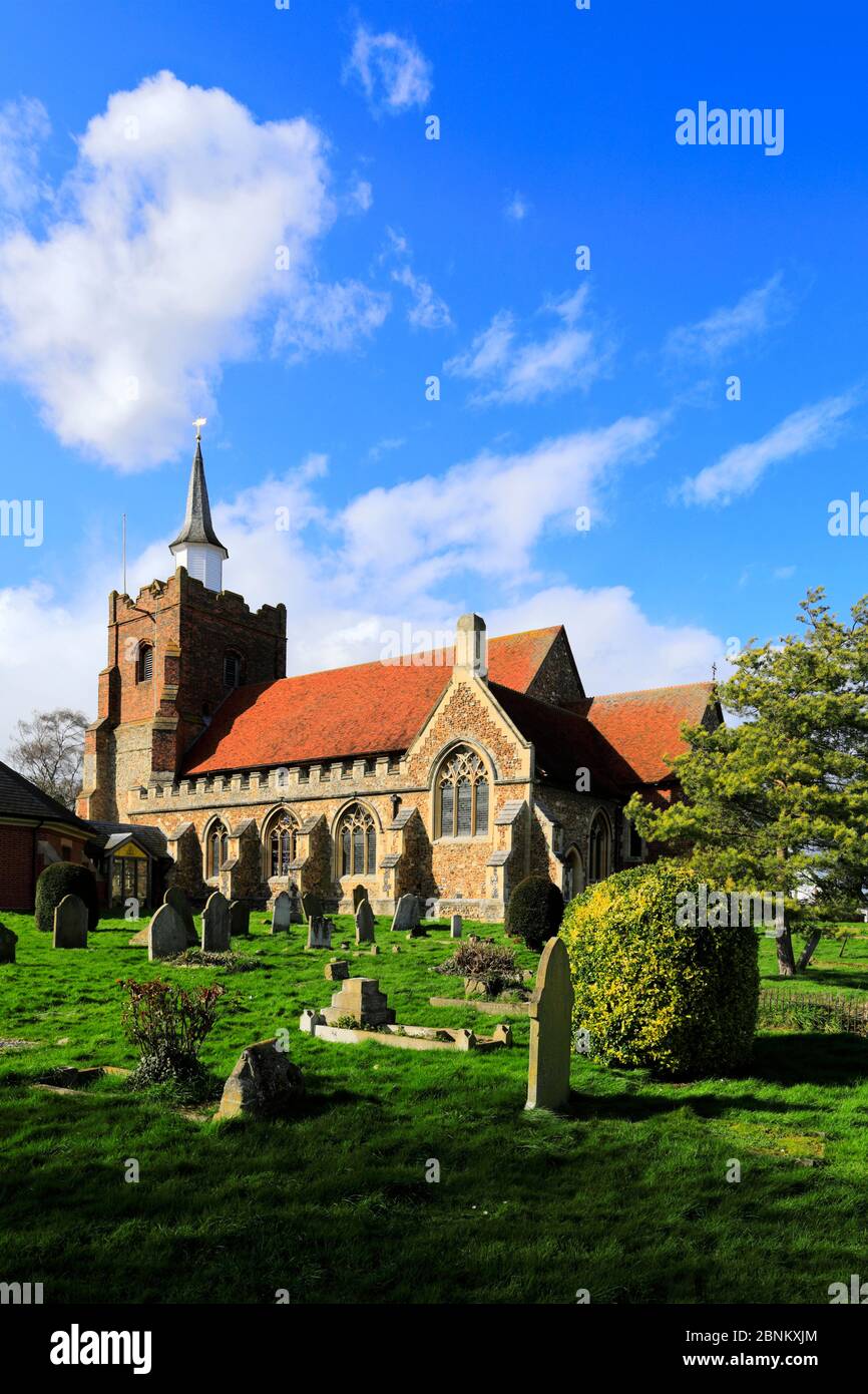 St Mary the Virgin Church, Maldon town, Essex County, England, UK Stock ...