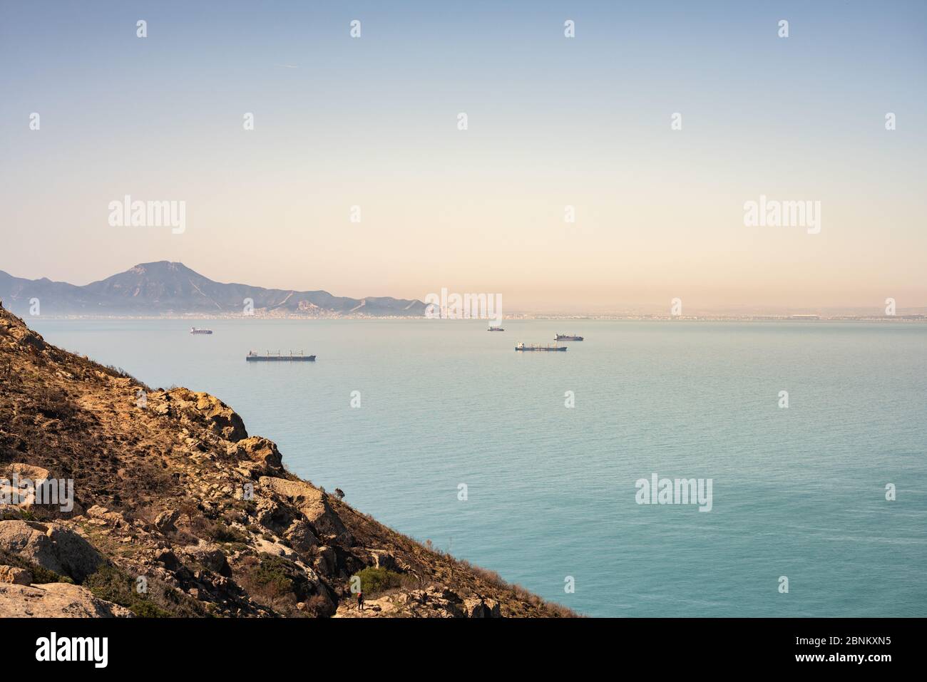 welcome to tunisia : korbous Stock Photo - Alamy