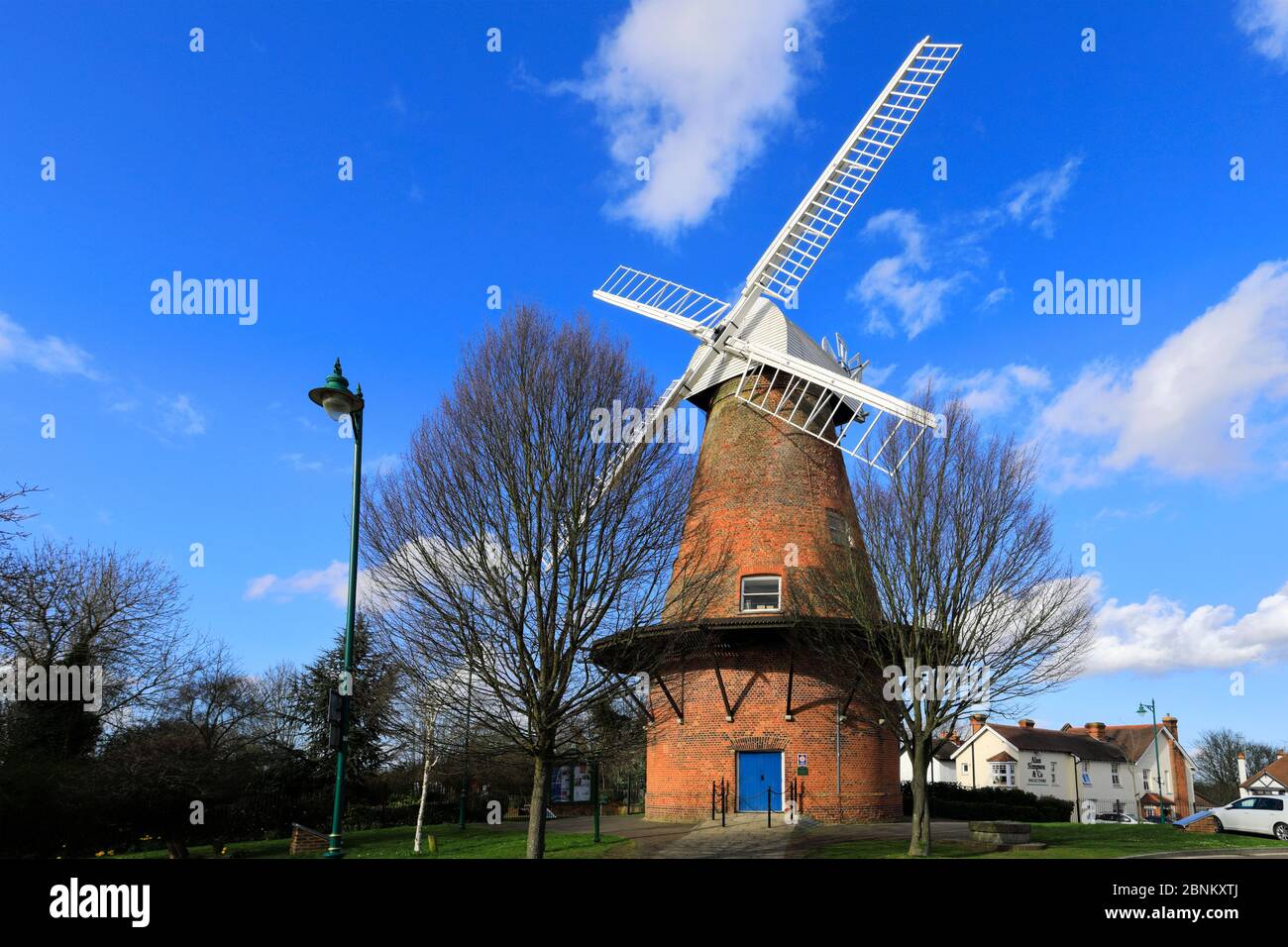 The Tower Mill, Rayleigh town, Essex County, England, UK Stock Photo ...