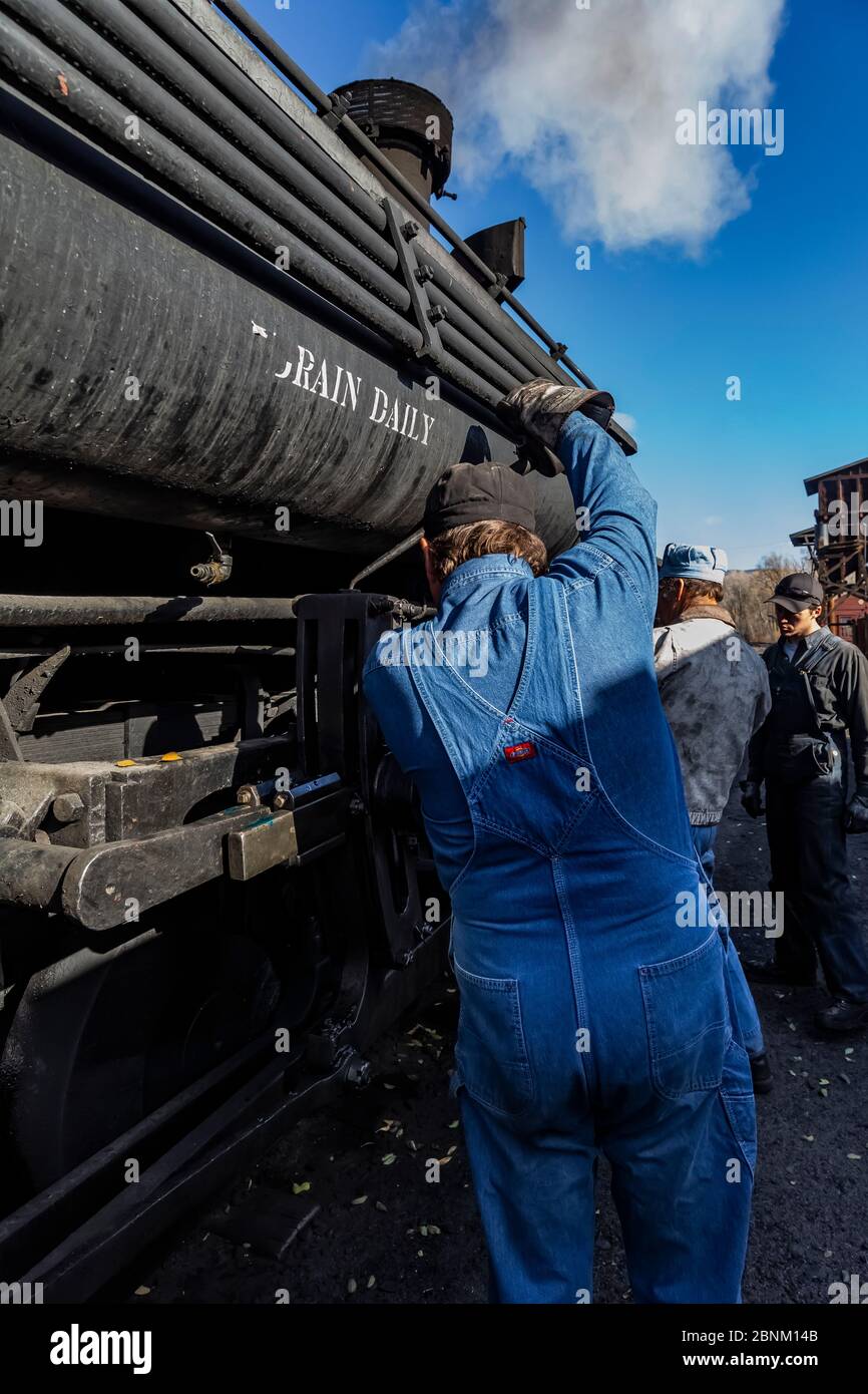 Engineer and train hi-res stock photography and images - Alamy