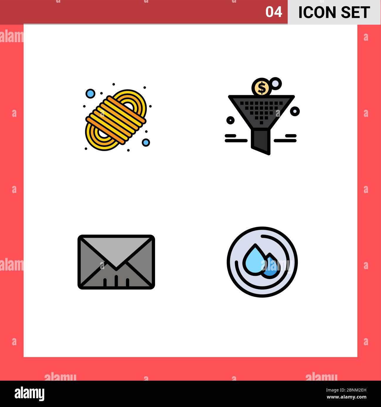 Rope filter Stock Vector Images - Alamy