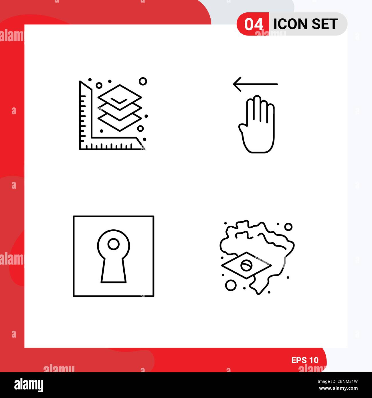 Brazil scale Stock Vector Images - Alamy