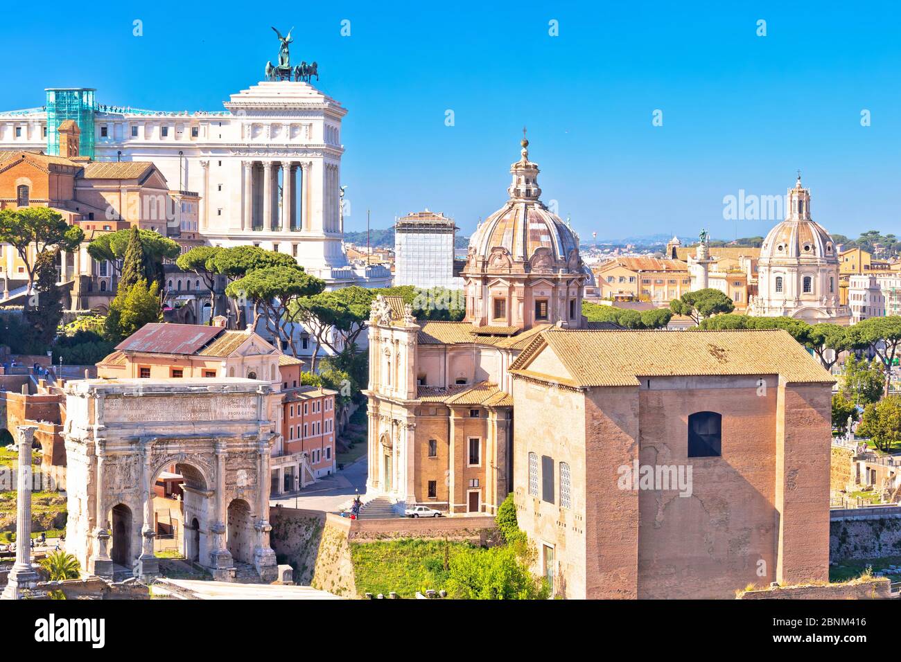 Landmarks of rome hi-res stock photography and images - Alamy