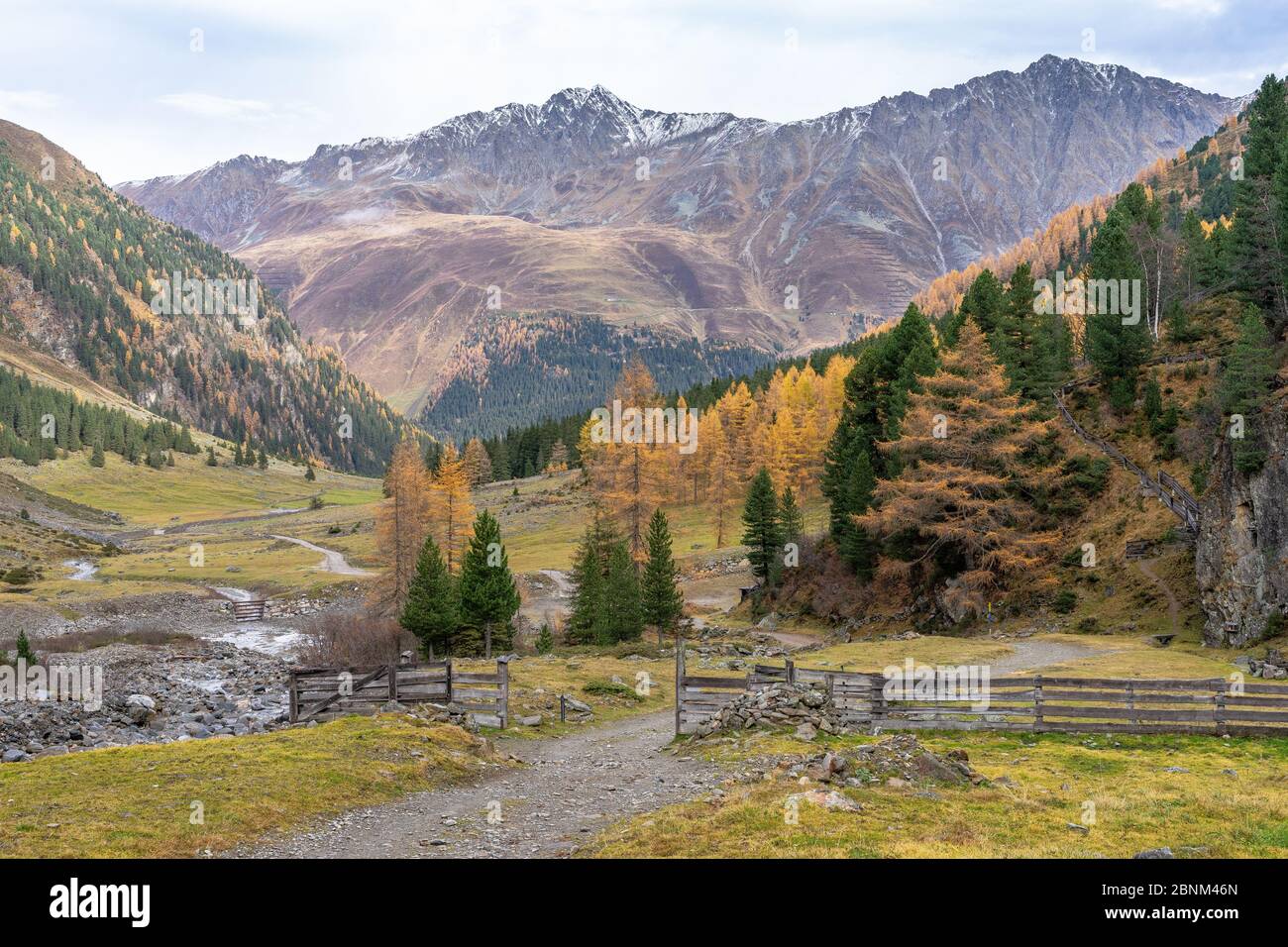 Europe, Austria, Tyrol, Stubai Alps, Sellrain, St. Sigmund im Sellrain ...