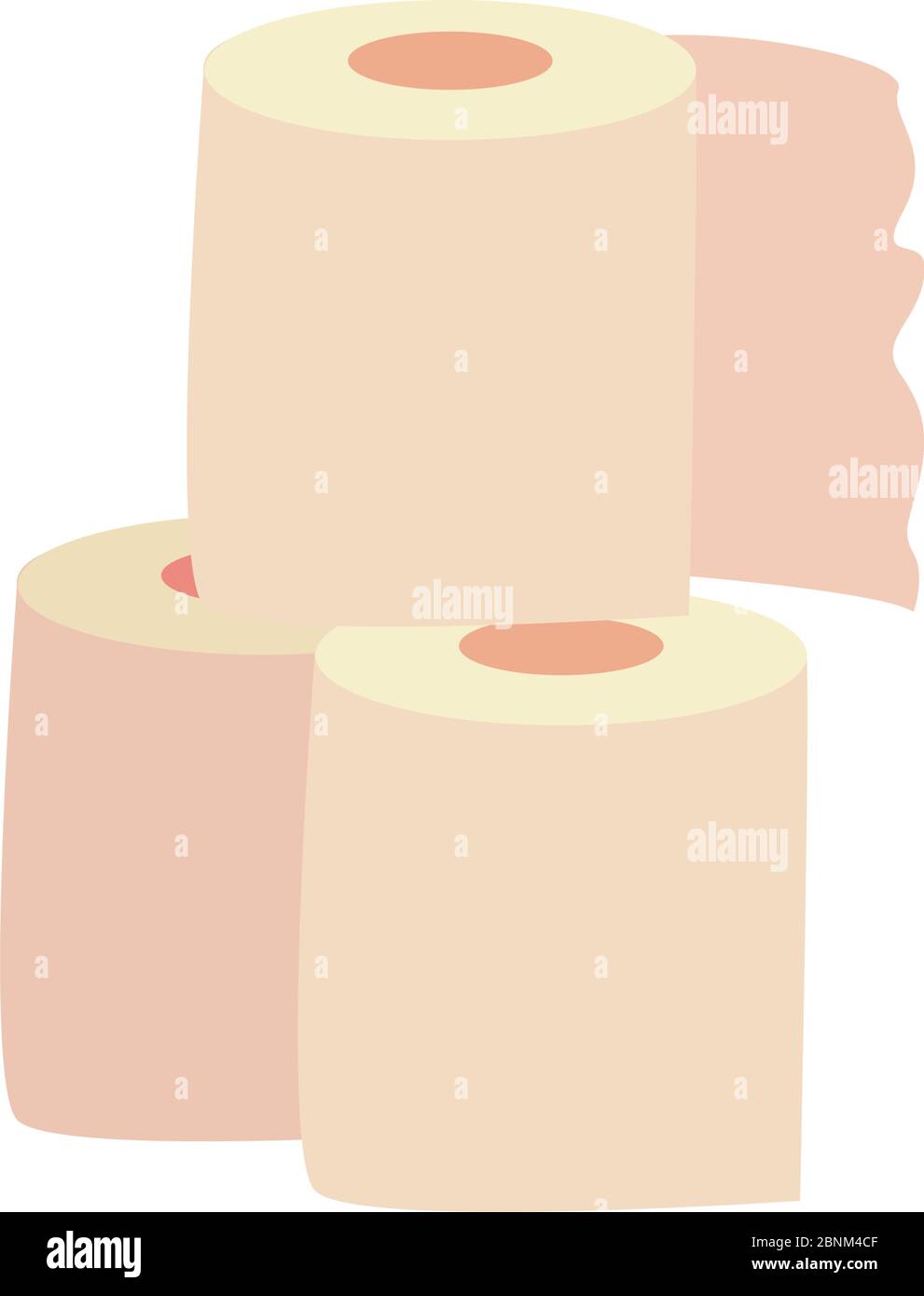 Toilet papers flat style icon design, Hygiene wash health and clean ...