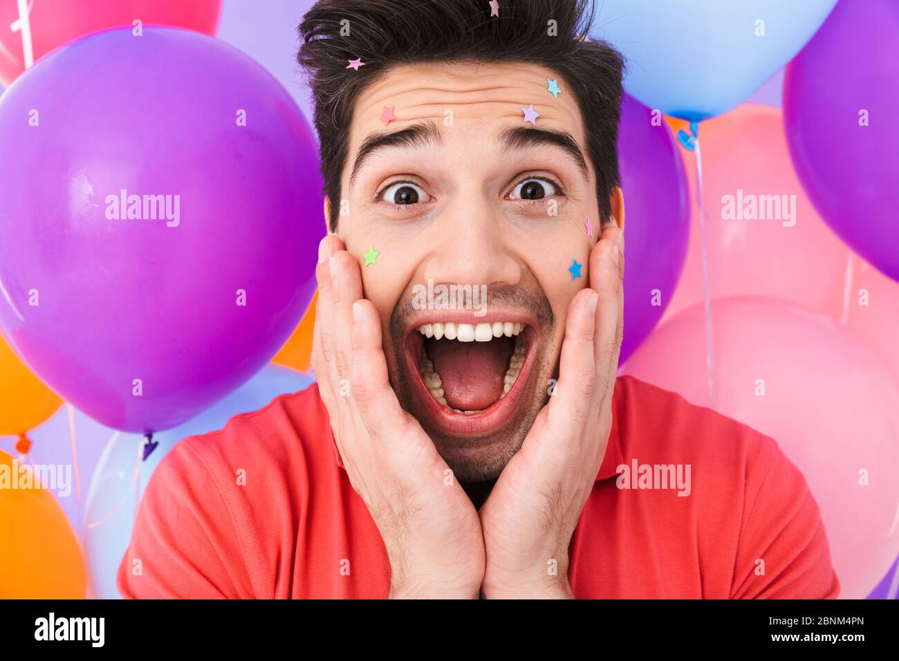 Balloons and glitter hi-res stock photography and images - Alamy