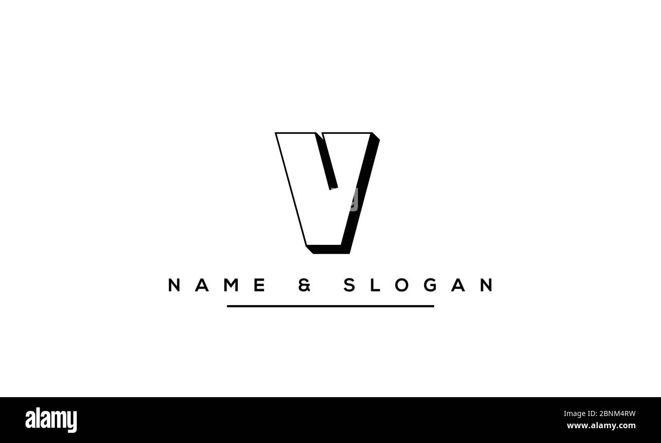 Vv icon Black and White Stock Photos & Images - Alamy