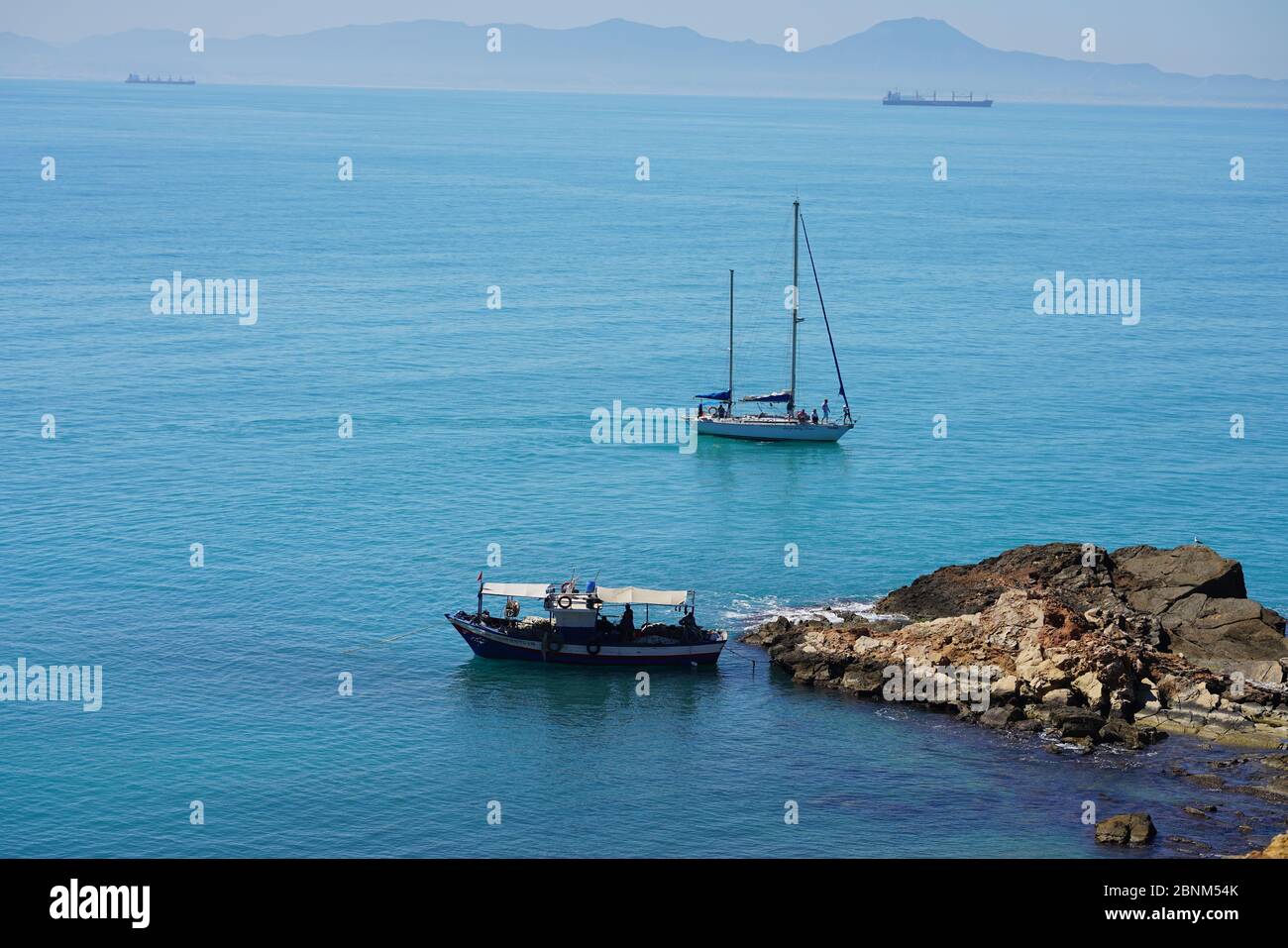 welcome to tunisia : korbous Stock Photo - Alamy
