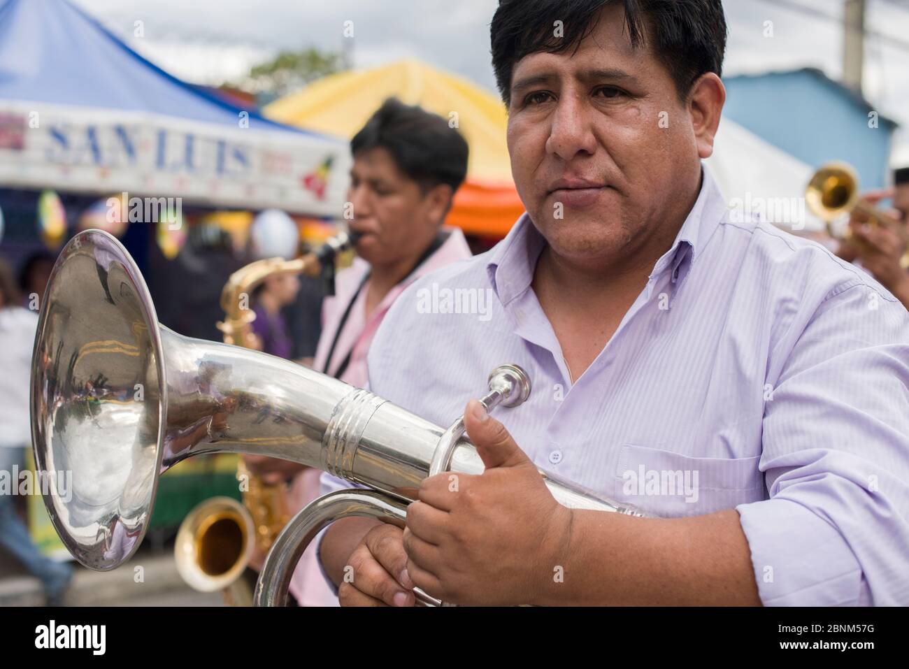 Traditional bolivian men hi-res stock photography and images - Alamy