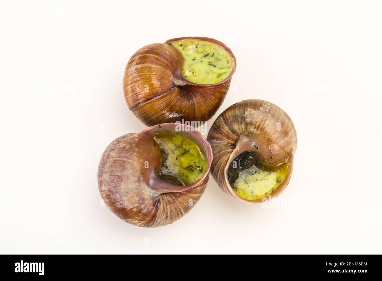 French cuisine - Escargot with butter sauce Stock Photo - Alamy