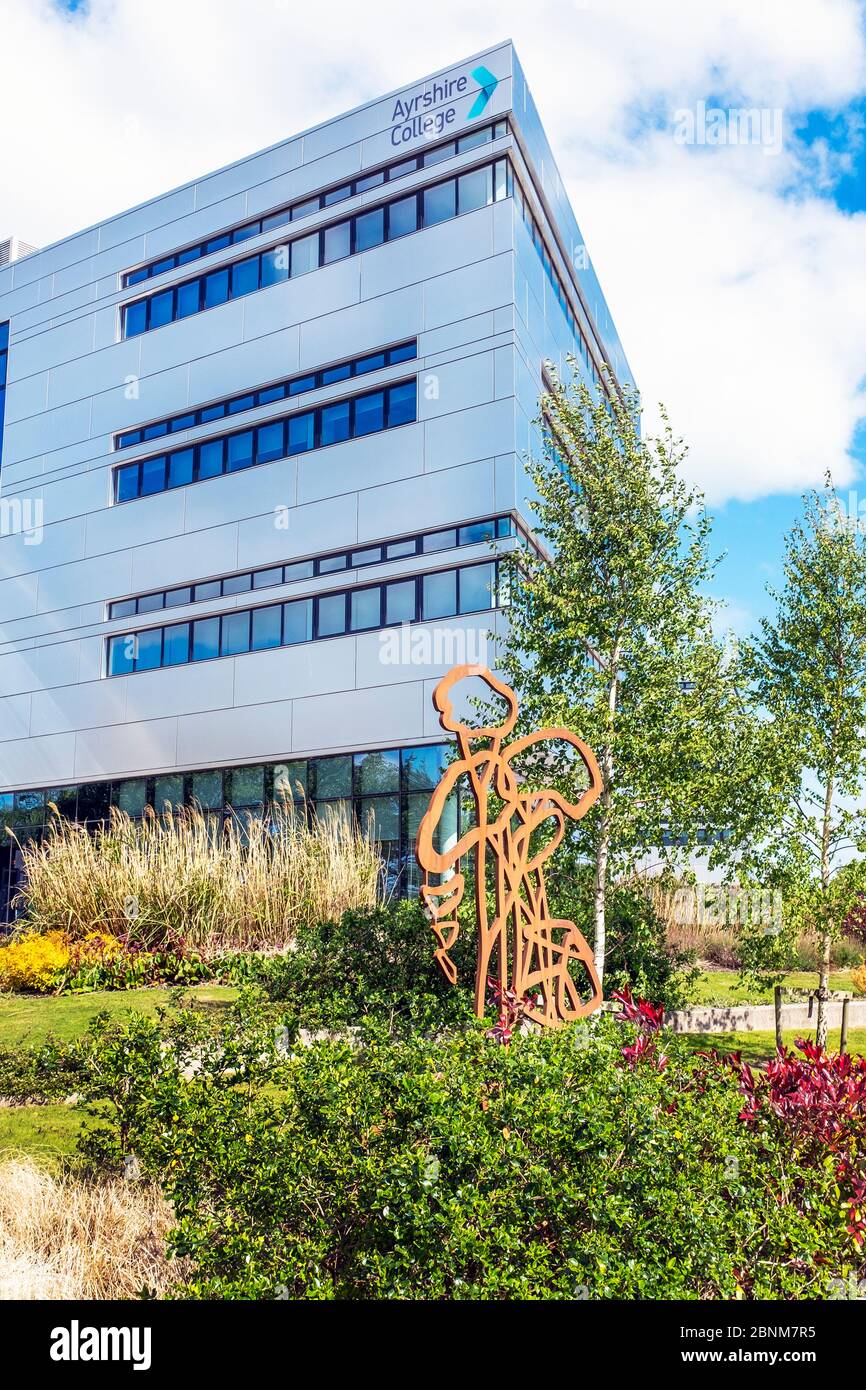 Ayrshire college, Kilmarnock, Ayrshire, Scotland, UK Stock Photo - Alamy