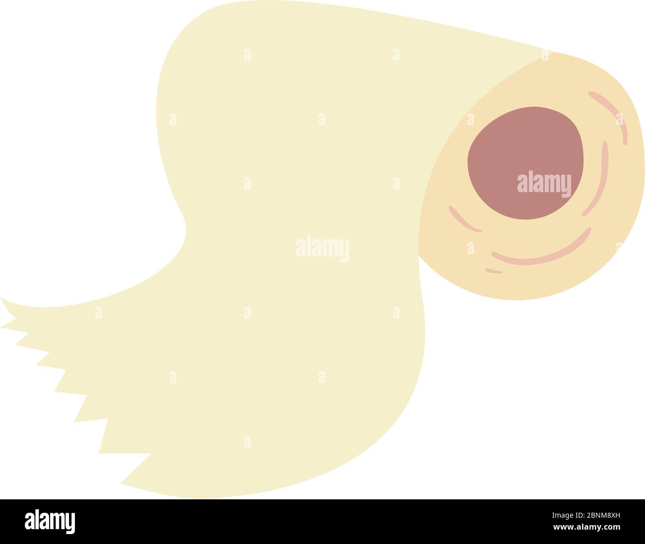 Toilet paper flat style icon design, Hygiene wash health and clean ...