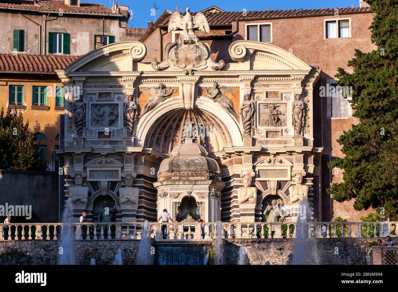 Castellum aqua water castle hi-res stock photography and images - Alamy