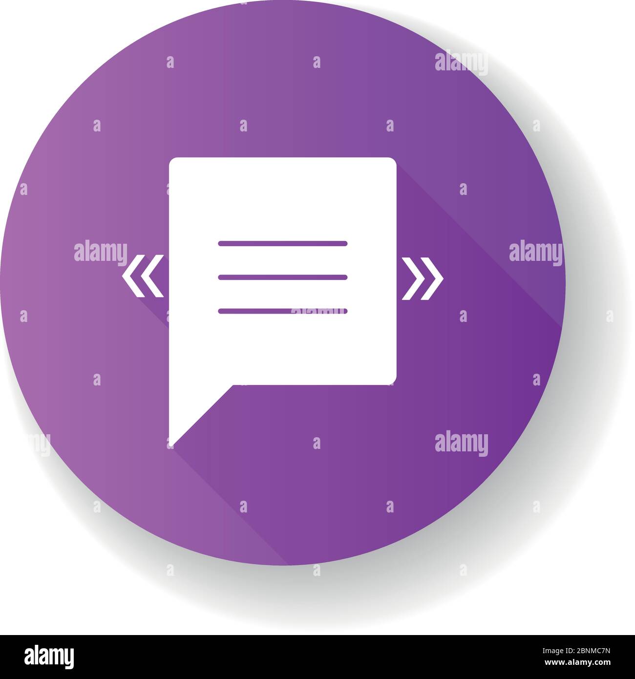 Violet color glyph hi-res stock photography and images - Alamy