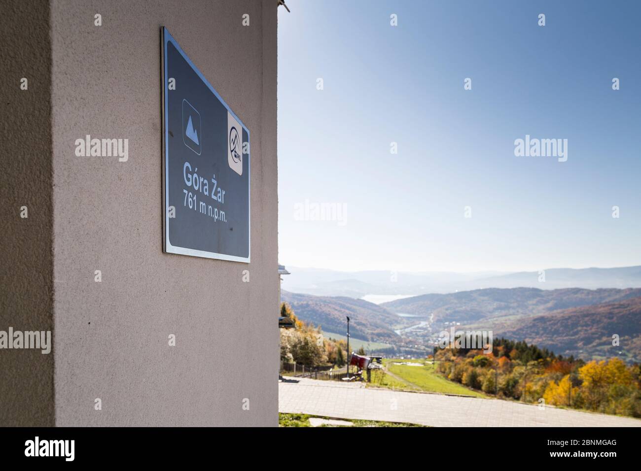 Europe, Poland, Silesian Voivodeship, Gora Zar / Zar Mountain Stock ...