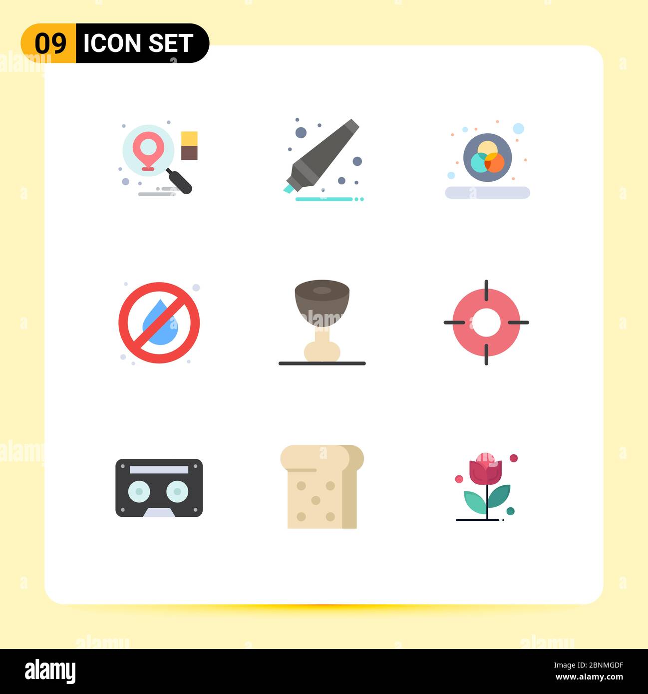 Meat colors Stock Vector Images - Alamy