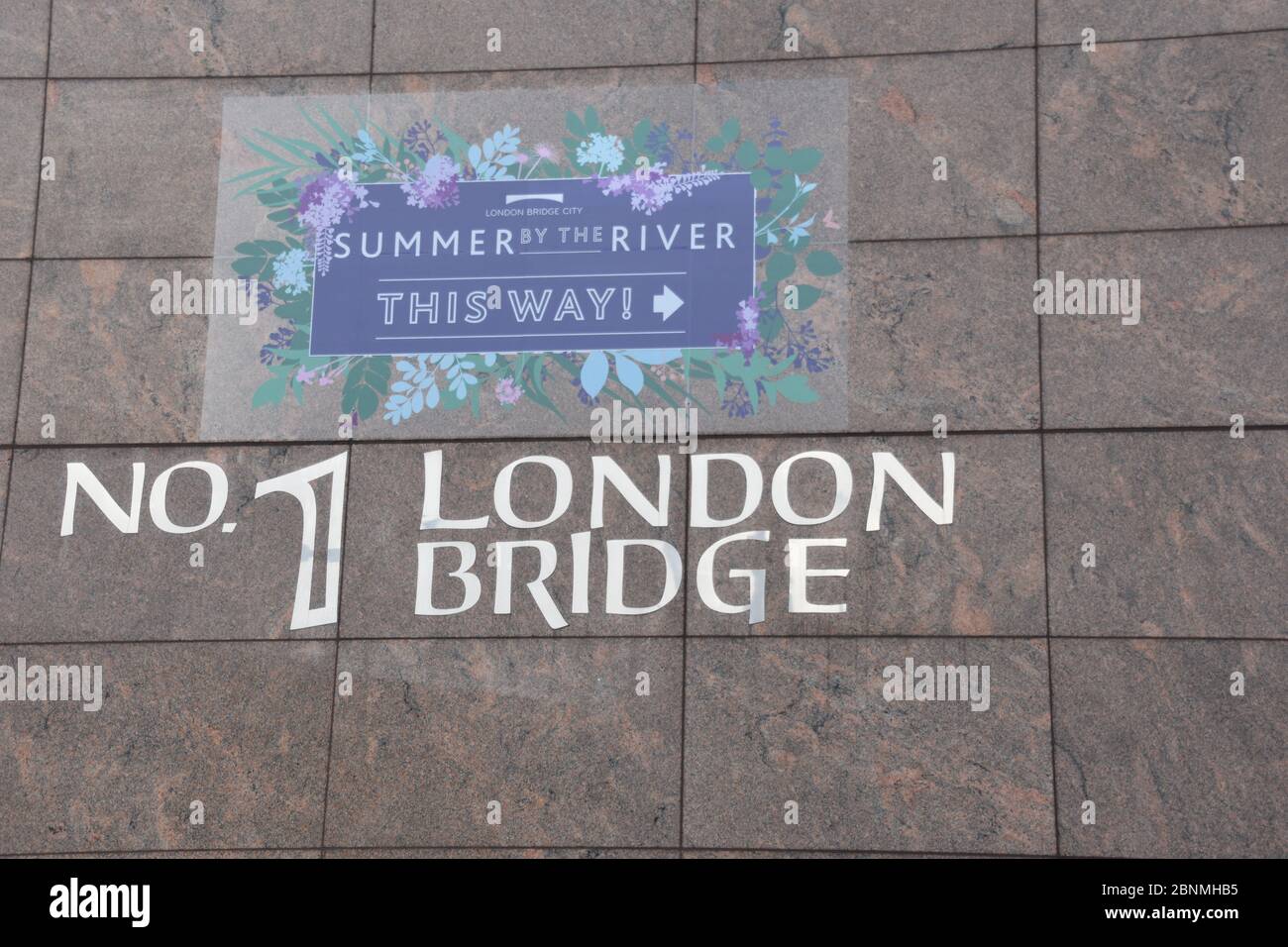 Number 1 london bridge hi-res stock photography and images - Alamy