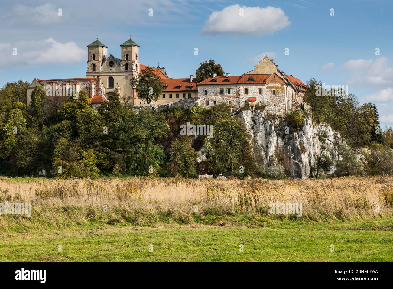 Architecture of benedictine abbey tyniec hi-res stock photography and ...