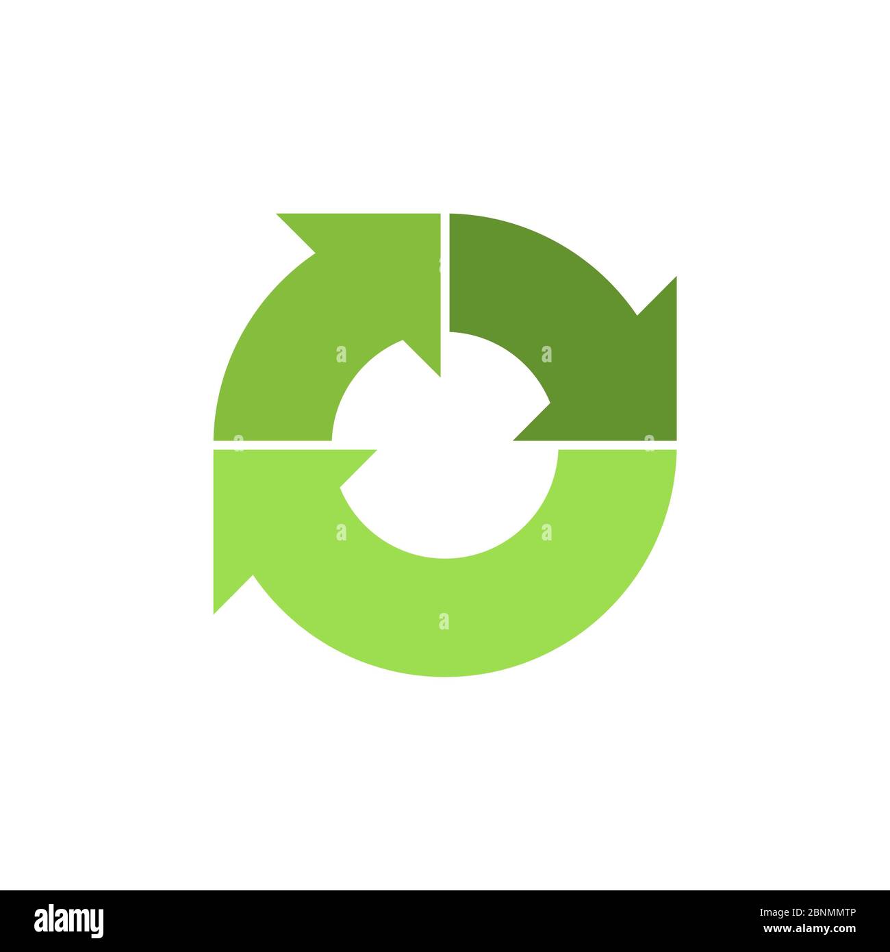Recycle icon set template color editable. Recycle symbol pack vector ...