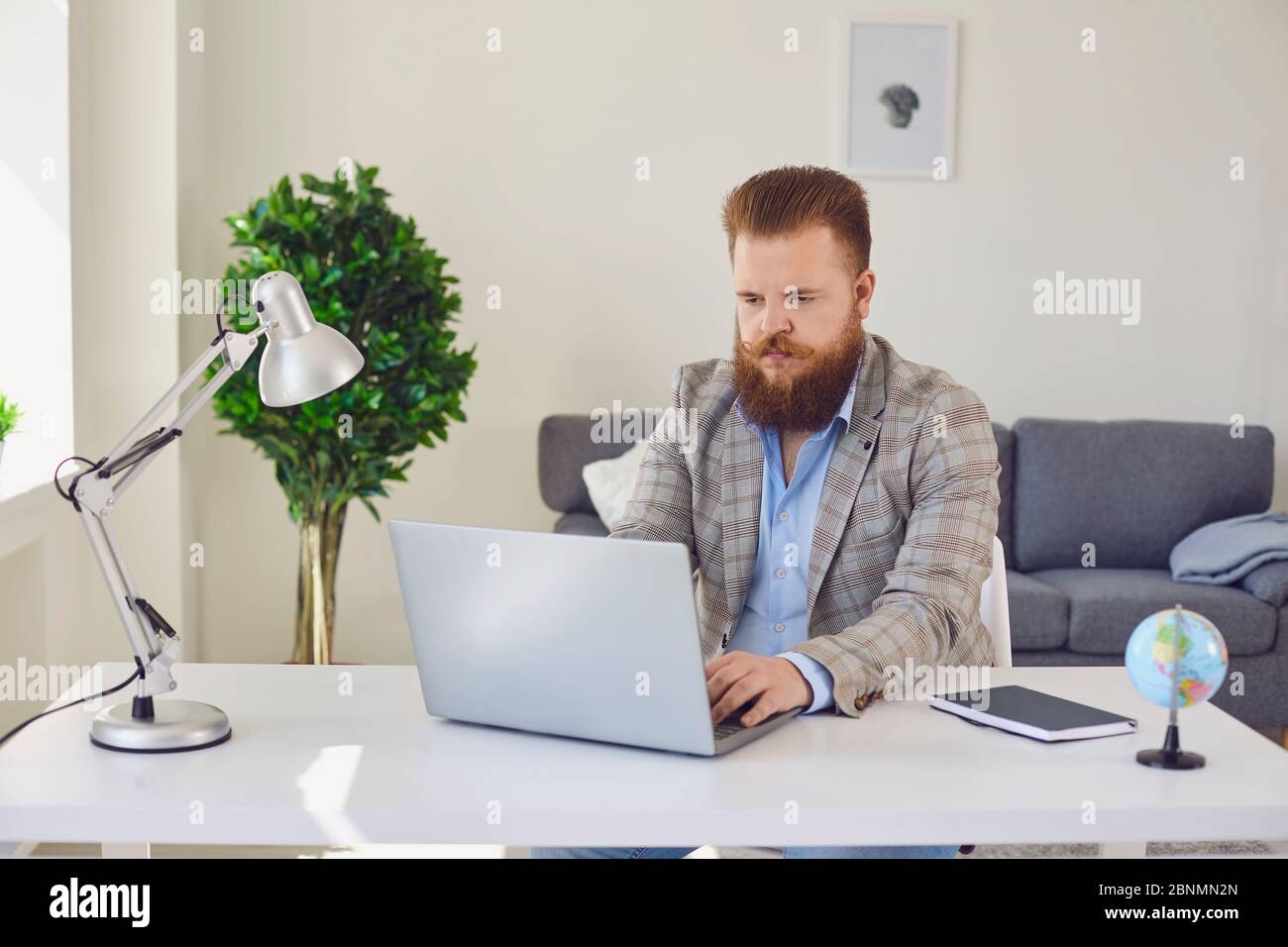 Fat businessman hi-res stock photography and images - Alamy