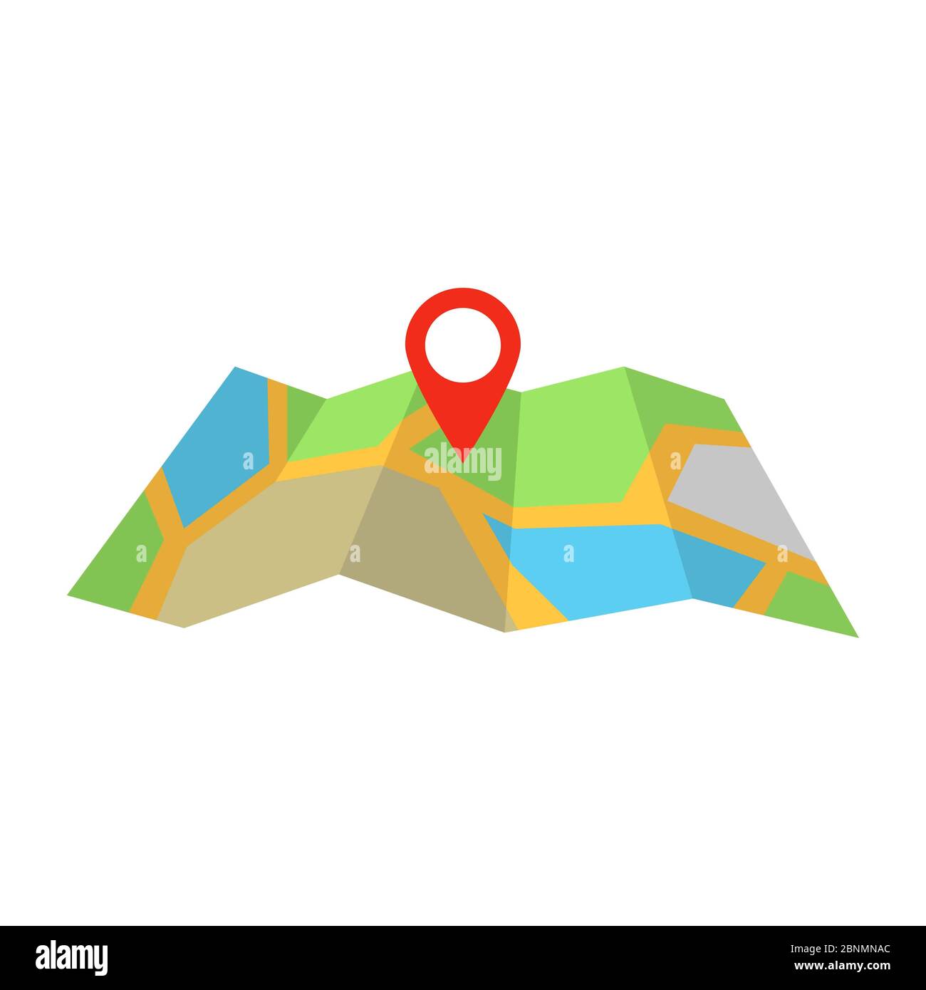 Arrow Pointer Mark Icon Vector Illustration Stock Photo - Alamy