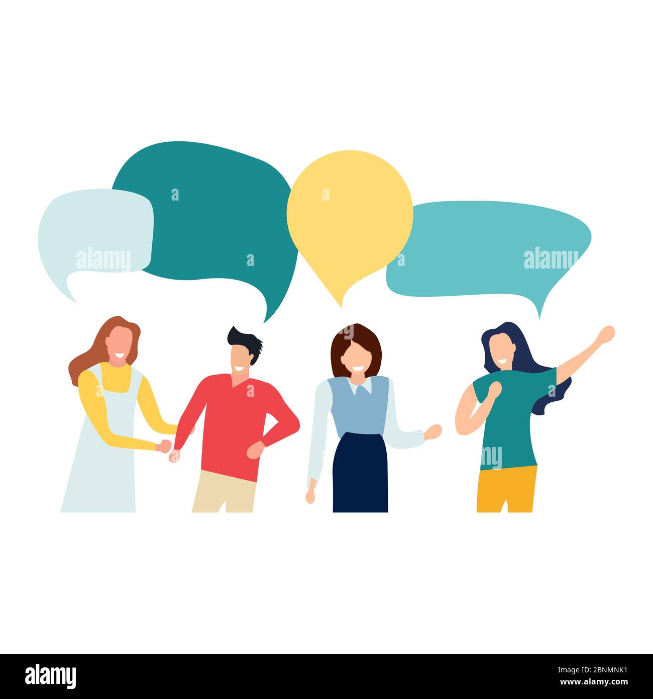 Network teamwork vector hi-res stock photography and images - Alamy
