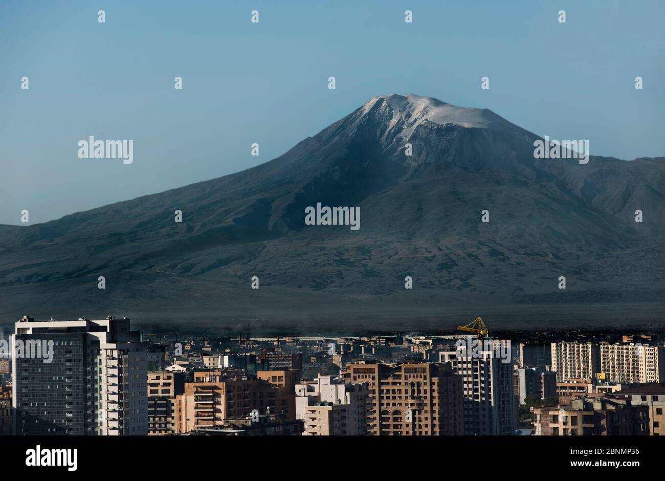Mount Ararat, view from Yerevan Cascade. Armenia Stock Photo - Alamy