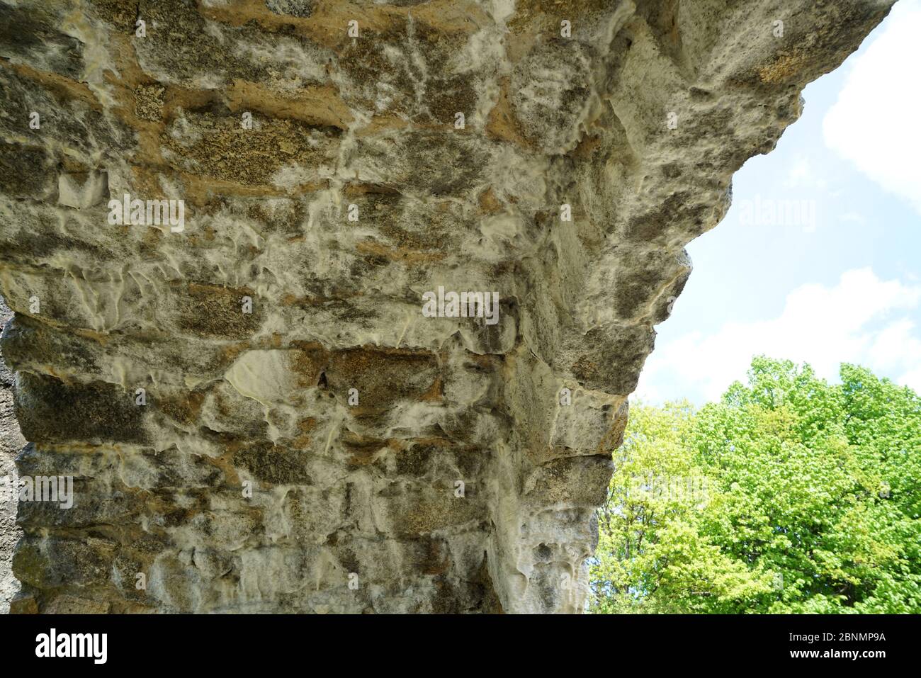 Gate made of natural stones is made to last Stock Photo - Alamy
