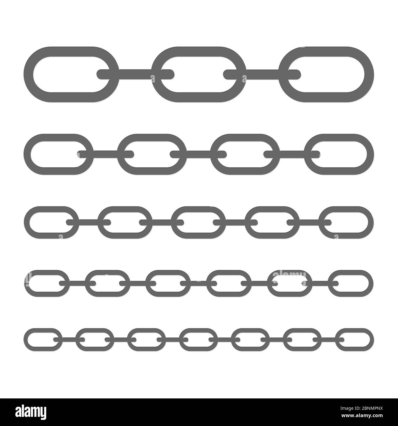 Vector metal iron string set isolated Stock Photo - Alamy