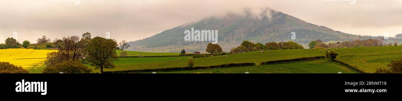 The Wrekin, Shropshire, England Stock Photo - Alamy