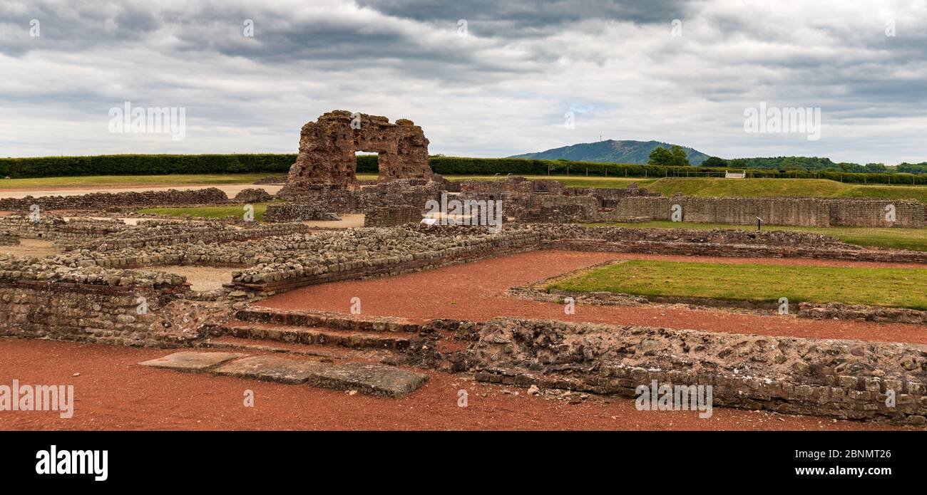 Roman Wroxeter, Shropshire, England Stock Photo - Alamy