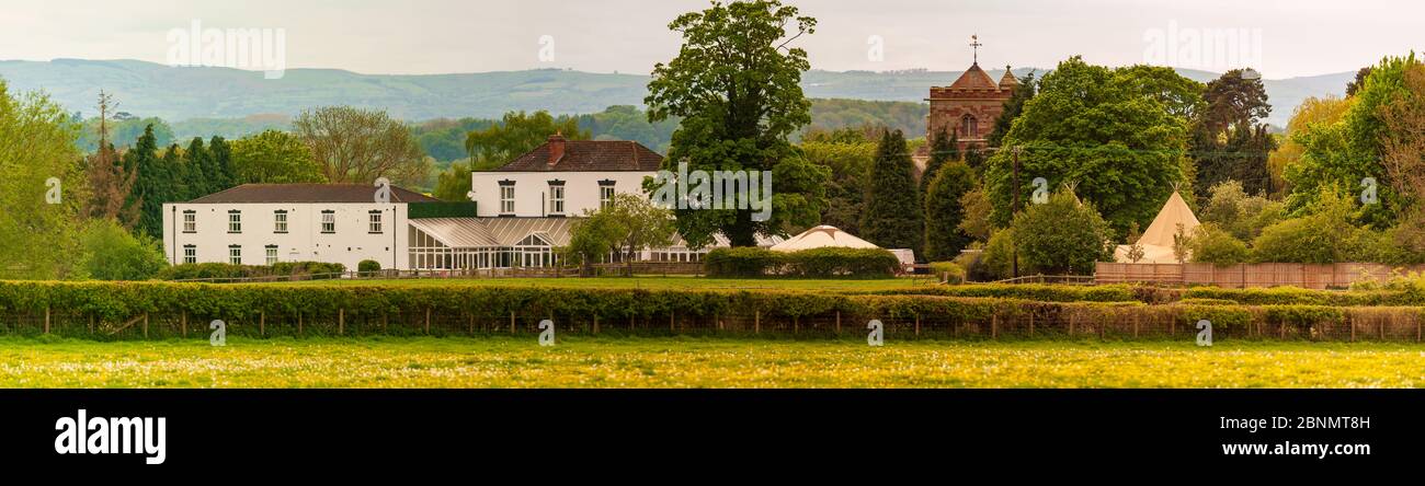 The Wroxeter hotel, Shropshire, England Stock Photo - Alamy