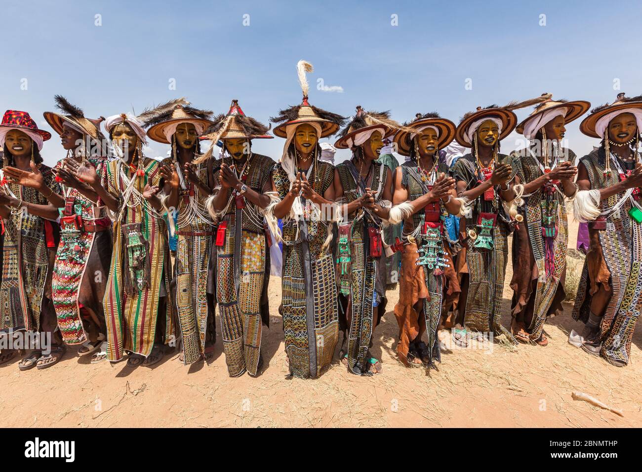 Niger: Gerewal - Bororo Wodaabe nomads beauty competition colorful ...