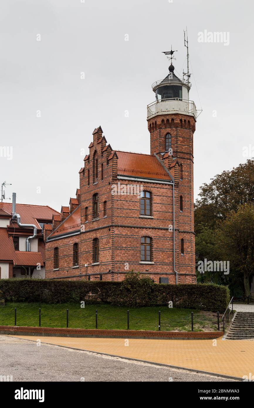 Ustka stolpmunde lighthouse hi-res stock photography and images - Alamy