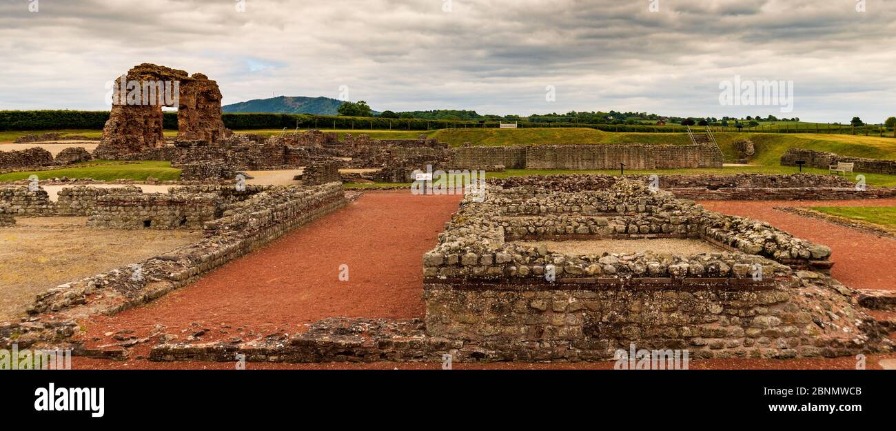 Roman Wroxeter, Shropshire, England Stock Photo - Alamy